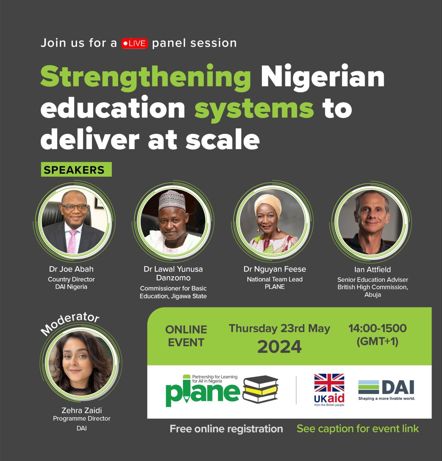 Panel discussion: Strengthening Nigerian education systems to deliver ...