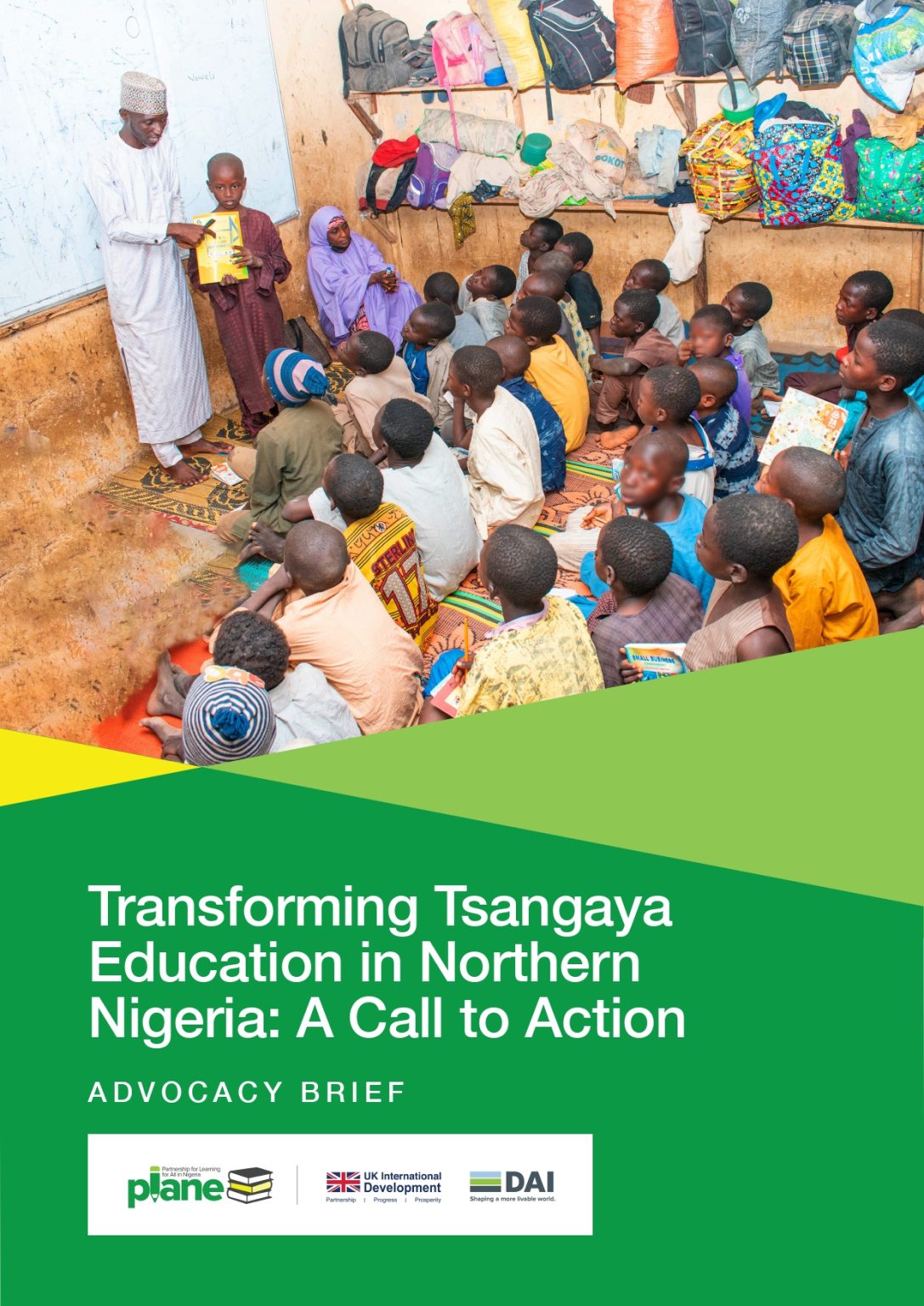 Advocacy Brief: Transforming Tsangaya Education in Northern Nigeria – Plane